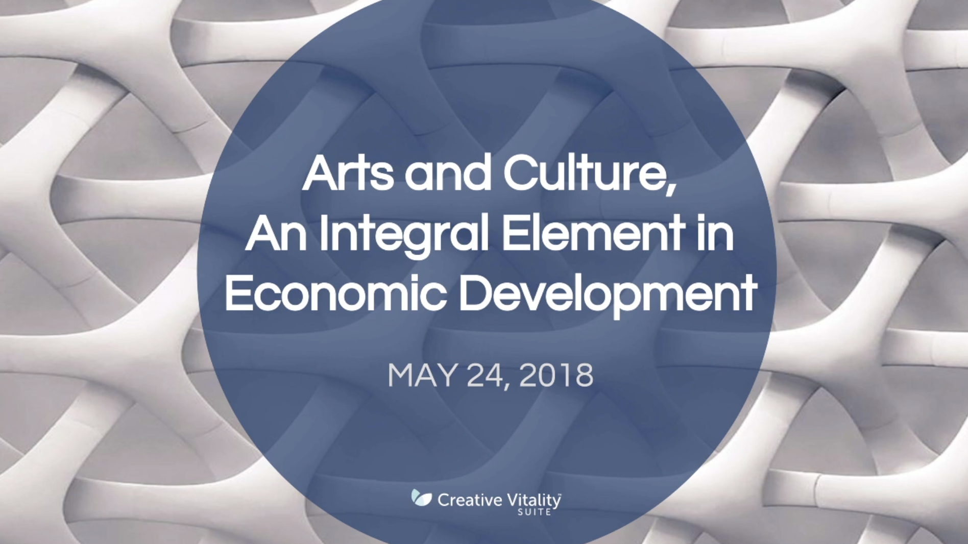 Arts and Culture, An Integral Element in Economic Development Webinar ...