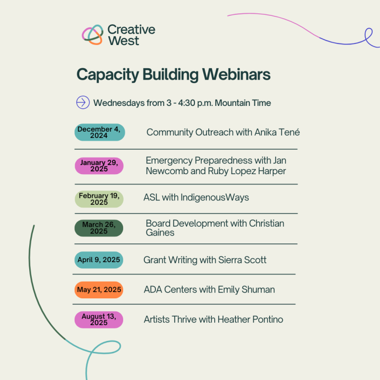 Home - Creative West (formerly WESTAF)